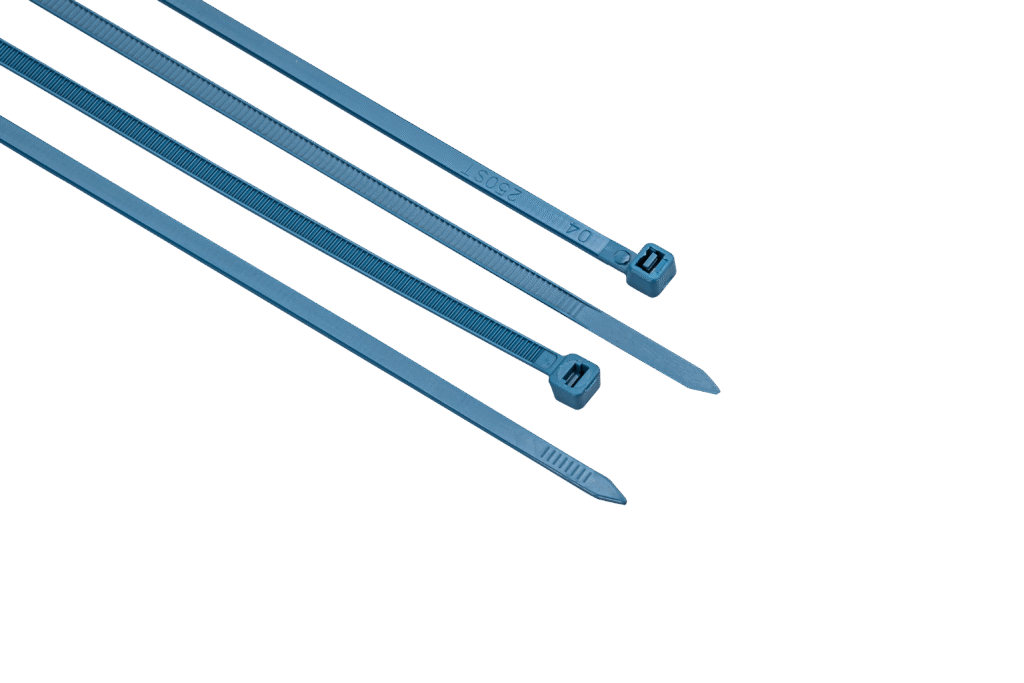 PA66 Metal Detectable nylon Cable Ties in various widths