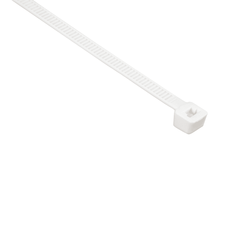 White 94V-0 Higher Fire Protection Nylon Cable Ties